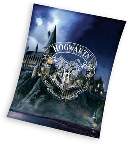 Dětská deka Harry Potter Rokfortská škola 130x170 cm