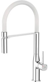 Laveo POLA BAP_678D Dřezová baterie, chrom-bílá - Laveo