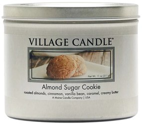 VILLAGE CANDLE Vonná svíčka - Mandlová sušenka, malá