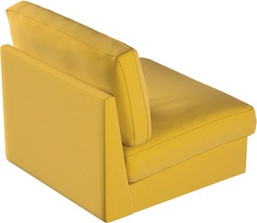 Potah na neskládací křeslo IKEA Kivik barva žlutá látka sametová