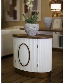 Designová komoda Tahigwa 79 cm bílá