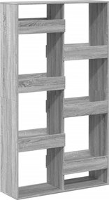 Dělicí stěna šedá sonoma 100 x 33 x 175 cm kompozitní dřevo 3309578