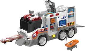 LEAN Toys Městská ambulance – sanitka se světly a zvuky