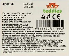 TEDDIES Lodičky do vody 3 ks / Hračka do vody / Plast / 15 cm / od 6 m