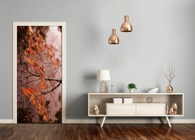 Fototapeta samolepící podzimní listí 95x205 cm