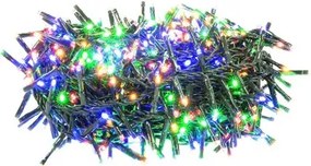 RETLUX RXL 289 řetěz - ježek 600LED 11+5m multicolor / Časovač