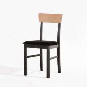 Dřevěná židle SIVA černá
