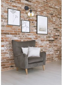 Nástěnné svítidlo MELLE BLACK 1xE27/60W/230V