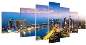 Obraz - Singapur, Asie (210x100 cm)