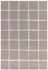 Tribeca Design Kusový koberec Swans Grid Silver Rozměry: 160x230 cm