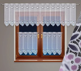 Záclona KAROLÍNA fialová 60 cm