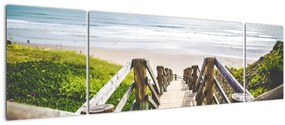 Obraz - Vstup na pláž (170x50 cm)