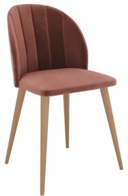 Moderní čalouněná židle ST100, Barva: natura, Potah: Magic Velvet 2258 Mirjan24 5903211142444
