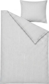 Bavlněné povlečení SOFT STRIPES šedé Rozměr povlečení: 70 x 80 cm | 140 x 200 cm