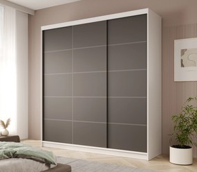 ADRK Furniture Posuvná skříň Greta 200 ADRK-SW-GRE-200-WB