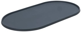 Silikonová podložka pod misky Monty antracit 55x30cm