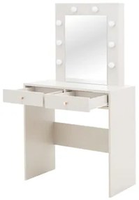 Toaletní stolek se zrcadlem a osvětlením ELENA