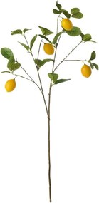 Dekorační umělá větvička s citróny Lemon Branch - 23*8*84 cm