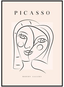 Pablo Picasso - Radost Rozměr plakátu: A4 (21 x 29,7 cm)