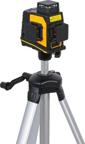 3D laser se zeleným paprskem 3 x 360°, samonivelační