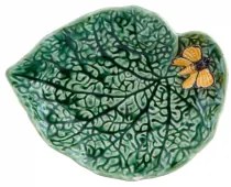 Begonia Leaf With Butterfly 20cm - Nádobí