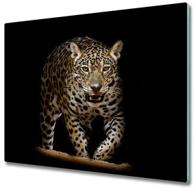 Skleněná krájecí deska jaguár