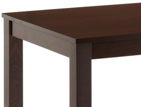 AUTRONIC Jídelní stůl 120x75 cm, barva ořech