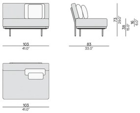 Flex large midlle seat, Te-Vanilla-1