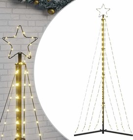 LED vánoční stromek 339 teple bílých LED 182 cm 3307645