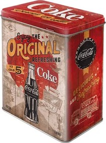 Postershop Plechová dóza L - Original Coke 3l