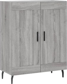 Skříň highboard šedá sonoma 69,5 x 34 x 180 cm kompozitní dřevo 3195809