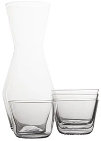 GUSTA Karafa skleněná 800 ml a 4 kusy sklenic 200 ml