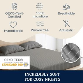 Soft Wonder-Edition, elastické prostěradlo na postel, 90 - 100 × 200 cm, mikrovlákno