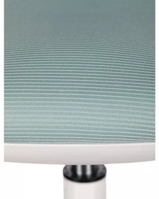 Dětská židle modrá síťovina bílý kříž podpěrka nohou KA-C806 BLUE