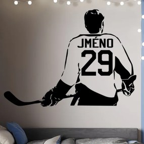 Samolepka Hokejový dres se jménem