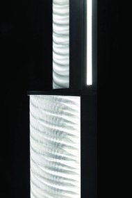 Slamp Stojací LED lampa MODULA twisted Barva: Černá crystal