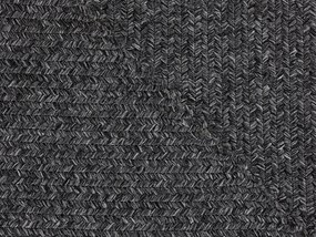 Kusový koberec Braided 105550 Dark Grey – na von aj na doma, 120x170, šedá, chodba / predsieň, Hanse Home