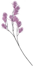 Umělá rostlina větvička s růžovými květy – 88 cm