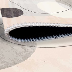 Conceptum Hypnose Kusový koberec WOOBTNY0120, Krémová Rozměr koberce: 120 x 180 cm