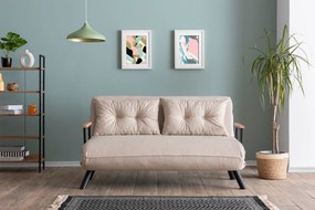 Atelier del Sofa 2-místná pohovka Sando v2 2-Seater - Cream, Krémová