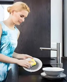 Vileda Tip-Top houbička na nádobí žluto-zelená / Houbička na nádobí /
