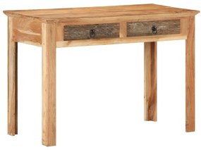 Psací stůl 110 x 50 x75 cm masivní recyklované dřevo 320385
