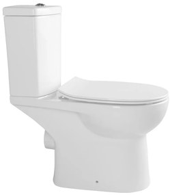 Sapho KAIRO CLEANWASH WC kombi s bidet. sprškou, zadní odpad, bílá PC106