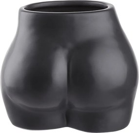 BOODY Váza/květináč 13 cm - černá