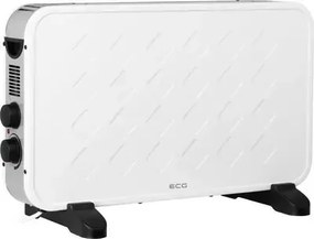 ECG TK 2070 bílá / Teplovzdušný ventilátor / 2000 W / 2 stupně výkonu