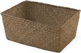 Pletený košík Compactor 30 x 20 x 13 cm, světle hnědá
