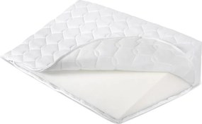 Bellatex Klínový podhlavník s proševem Bílá 80x50x20 cm