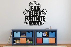 Lepy.cz Samolepka na zeď Fortnite Velikost (šířka x výška): 55x59cm, Barevná varianta: Karafiátová růžová