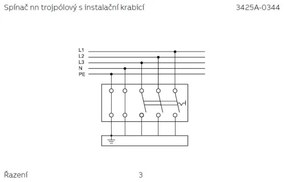 ABB vypínač PRESSTO nástěnný šedá/tmavě šedá 3536N-C03251 23