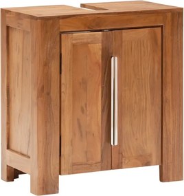 furniture-nabytek.cz - Skříňka pod umyvadlo Osvaro - Stříbrné kovové úchytky